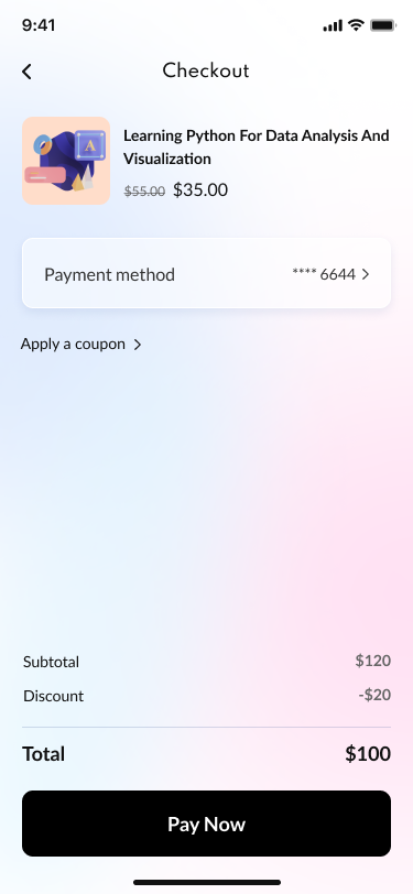 Nuton – Online Learning React Native App | Expo SDK 44.0.0 by George_Fx